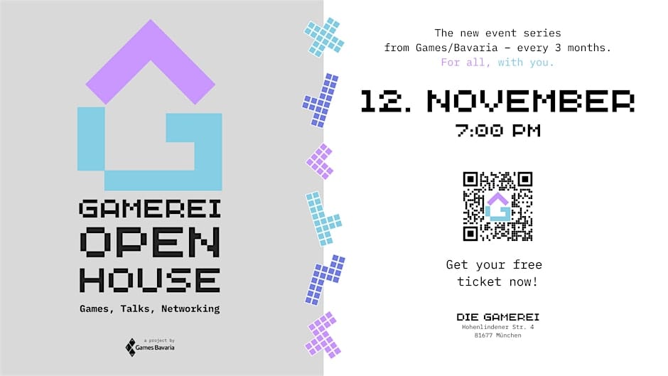 Gamerei Open House Premieres on 12 November