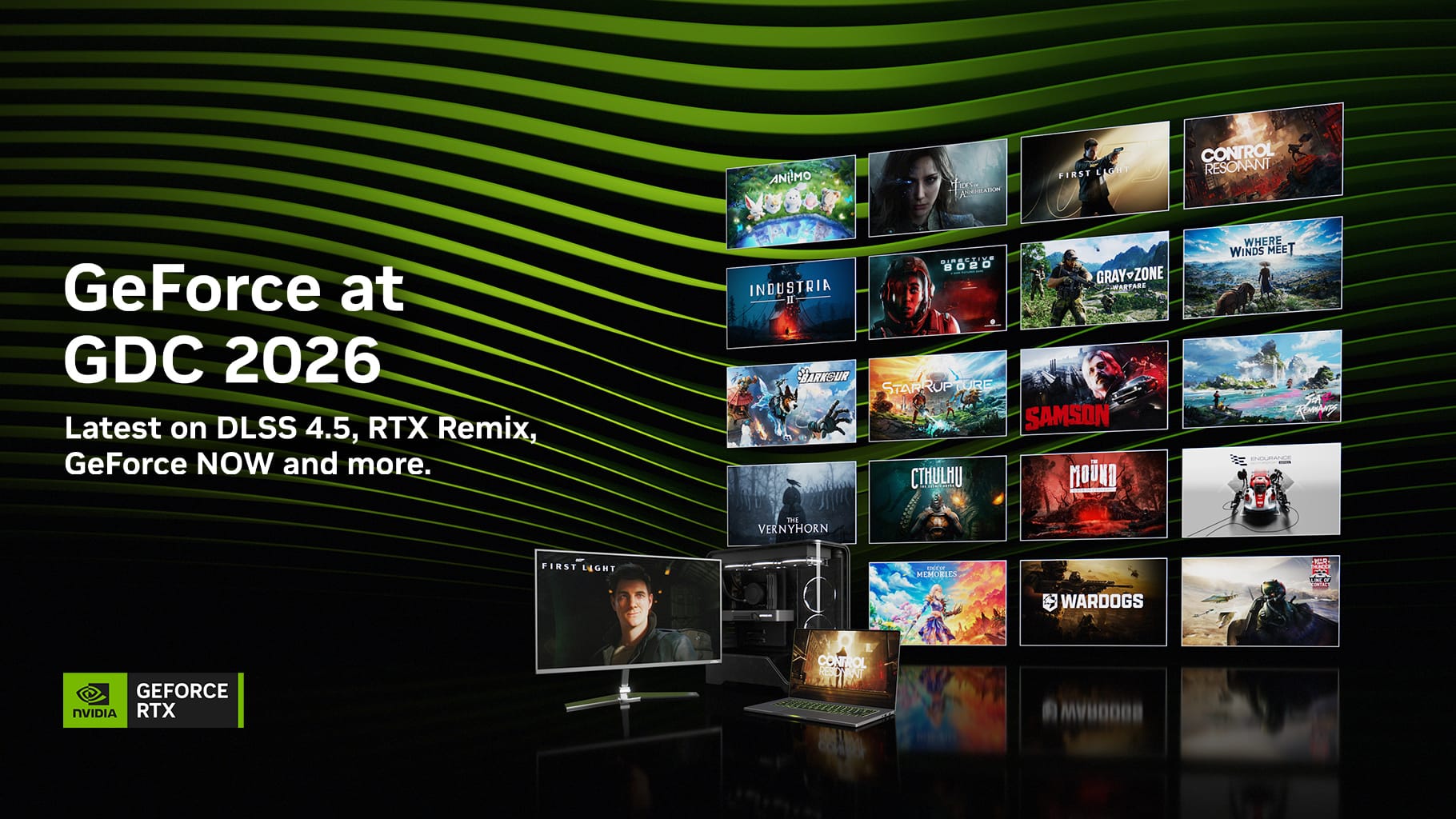 Nvidia GeForce @ GDC 2026: From Dynamic Multi Frame Gen to Path-Traced ...