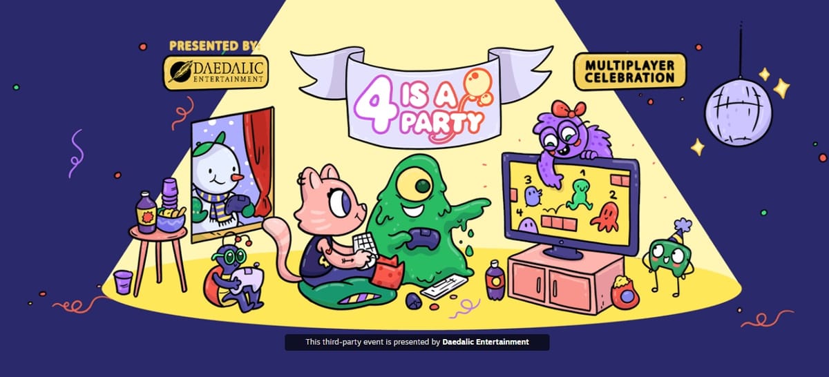Daedalic Entertainment Brings Back "4 is a Party" on Steam